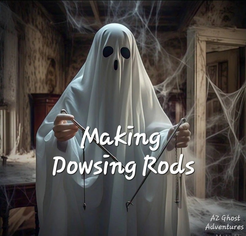 MAKE YOUR OWN DOWSING RODS WITH AZ GHOST ADVENTURES | Globe Paracon 2025